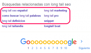 Qué son las Long Tail en SEO: palabras clave de 'cola larga'